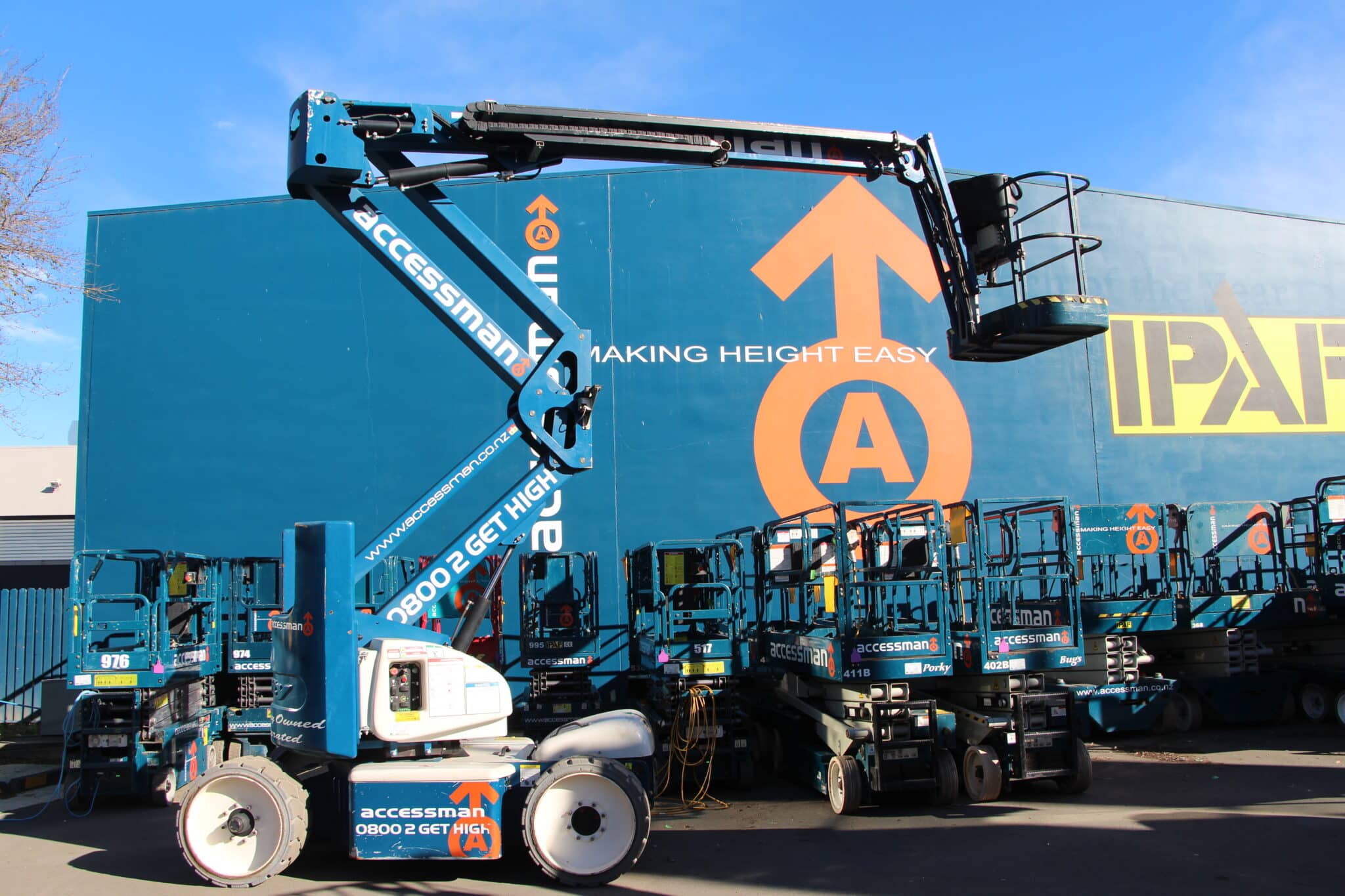 15 Metre Electric Knuckleboom - Accessman Group