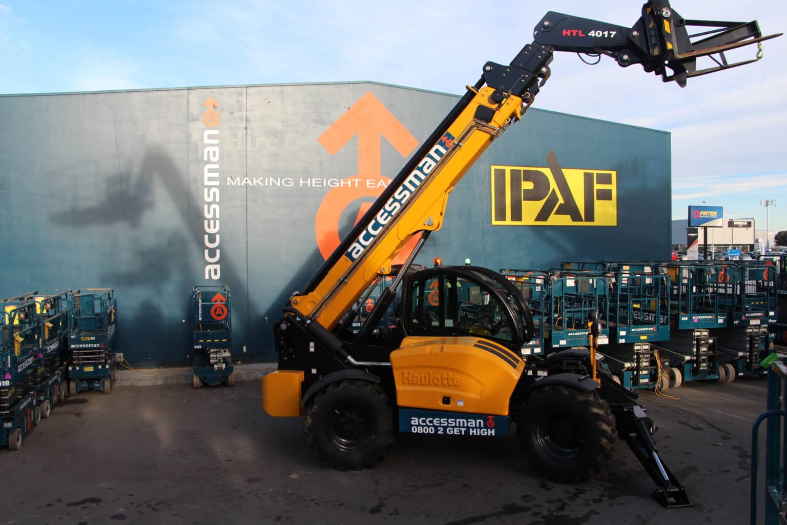 Telehandler Hire NZ | Forkworx | Accessman Group